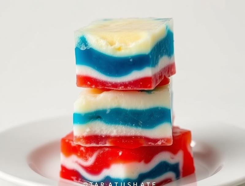 Star Spangled Sophistication A Layered Red White and Blue Finger Jello ...