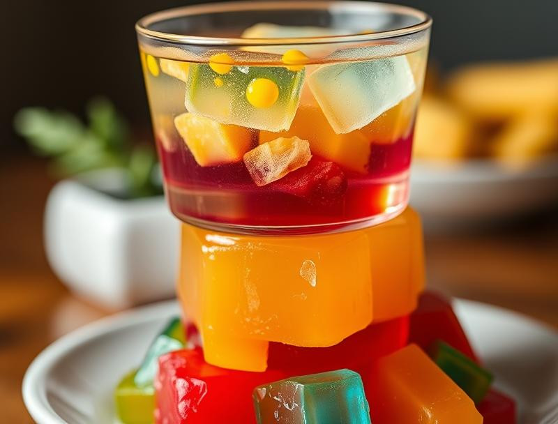 Elevated Jello Shots: A Jewel-Toned Delight - Recipe Score