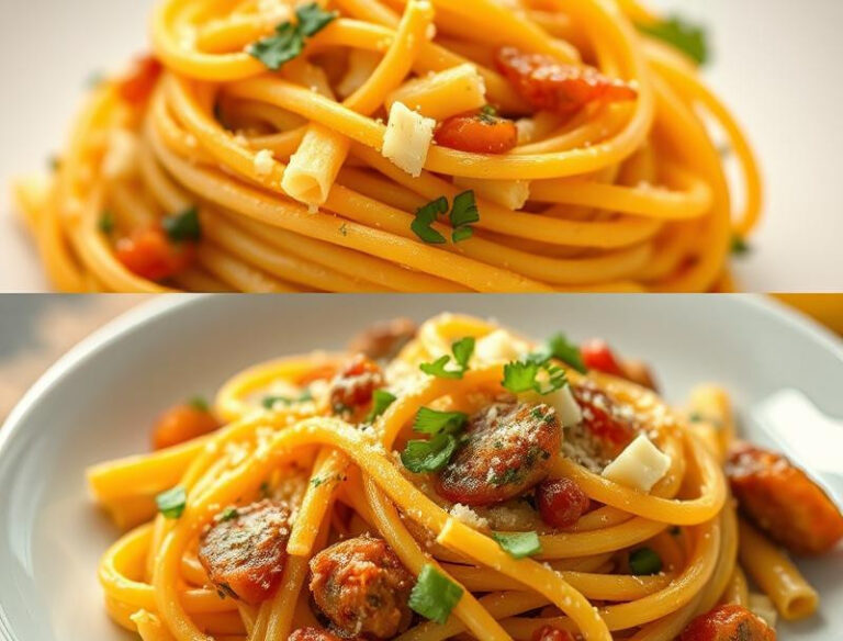 Summer's Golden Pasta: A Zesty California Delight - Recipe Score