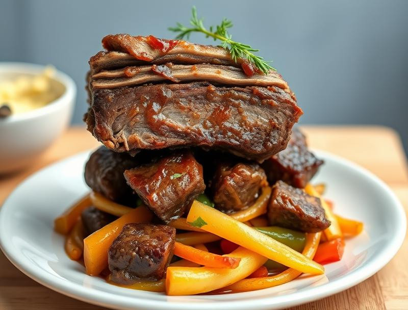 Indulge in the Rich Flavors of Slow Cooked Braised Short Ribs - Recipe ...