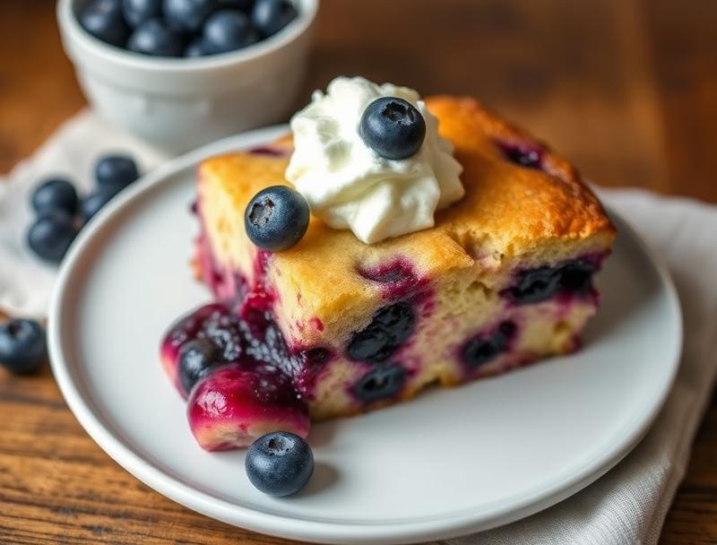 Blueberry Sweet Cake Mix - Recipe Score