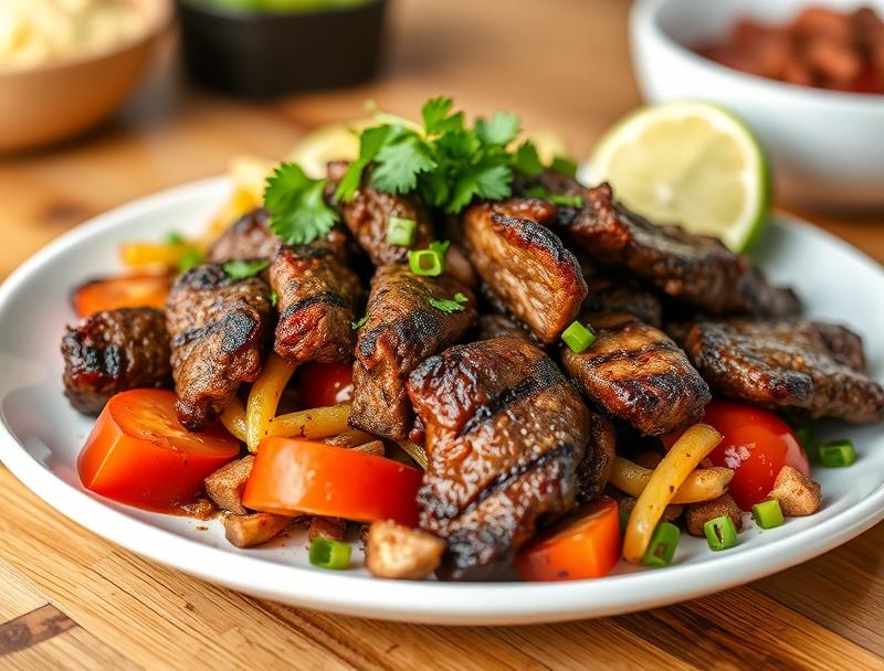 Grilled Carne Asada BBQ - Recipe Score