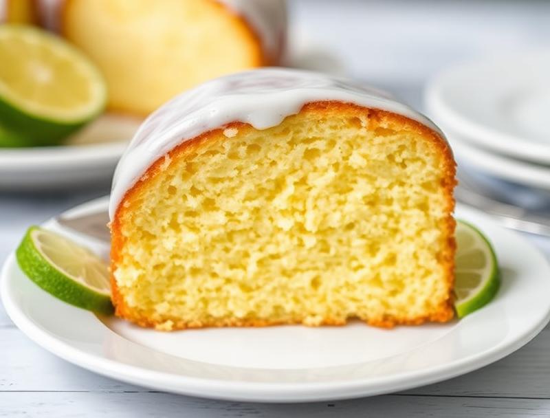 Lime Pound Cake Sweet - Recipe Score